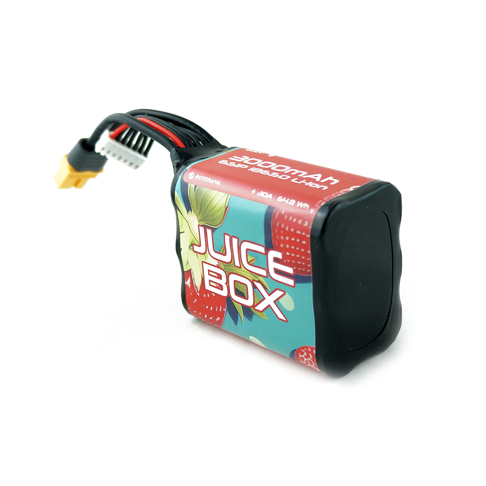 Rotorama Juicebox 18650 3000mAh 6S1P 30A Liion | Rotorama