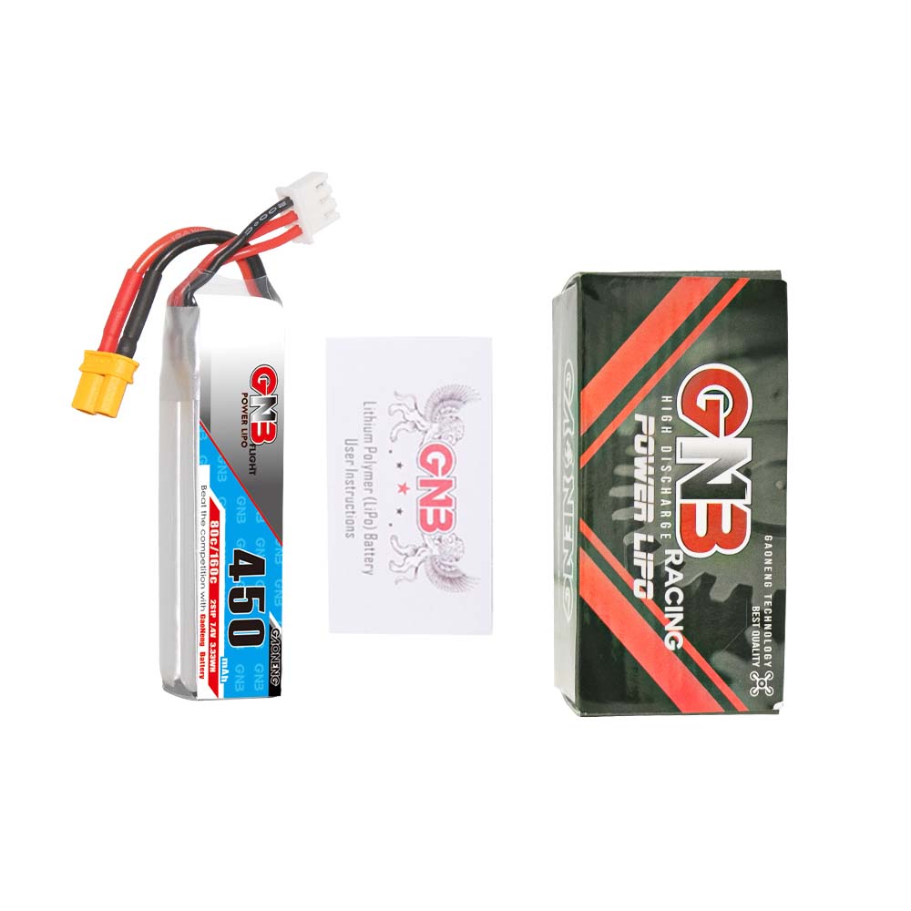 GNB 450mAh 2S 80C | Rotorama