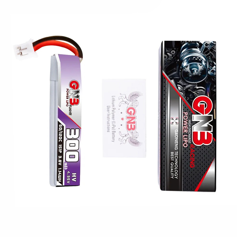 GNB 300mAh 1S 60C HV PH2.0/A30 | Rotorama