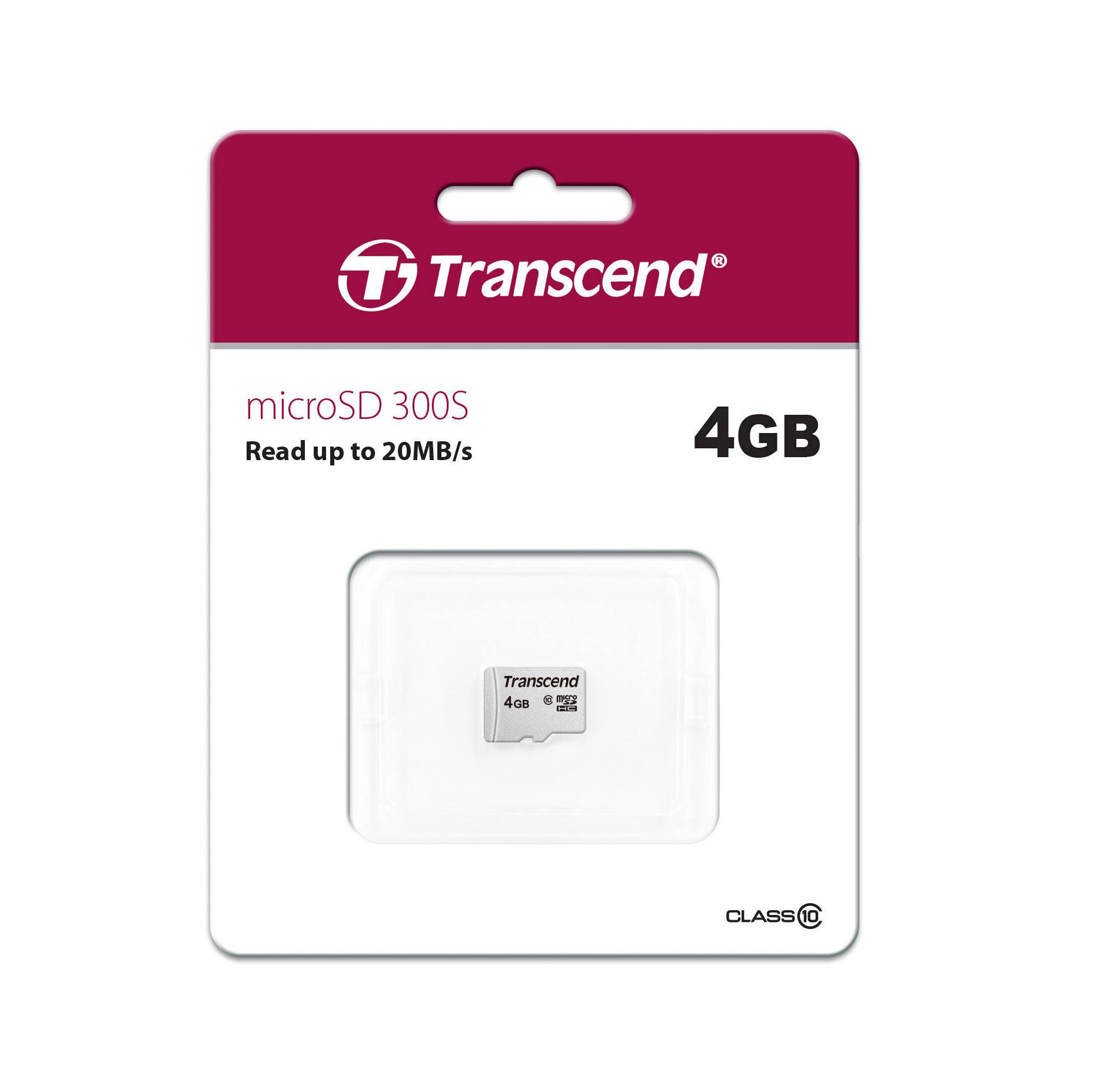 Transcend 4GB microSDHC 300S (Class 10) | Rotorama