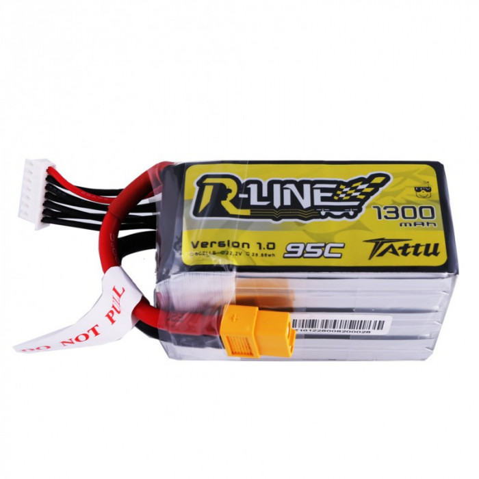 Tattu R-Line 1300mAh 6S 95C v1 - STARE | Rotorama