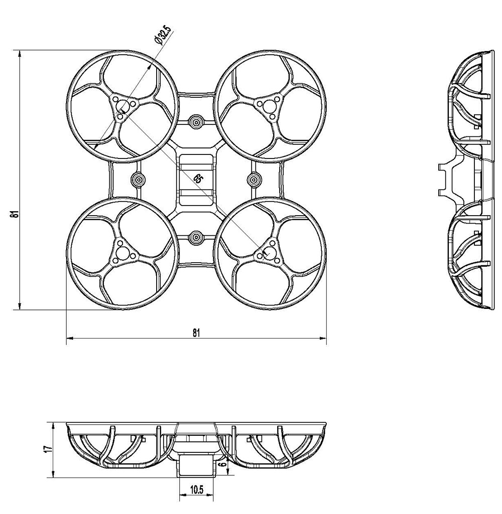 Happymodel Frame Mobula 6 2024 | Rotorama