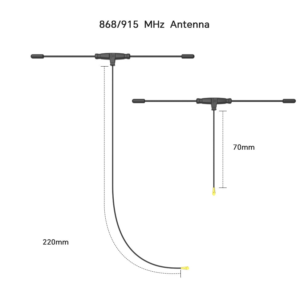 iFlight ELRS Nano 868MHz Rx + 70mm T | Rotorama