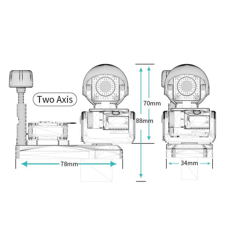 AtomRC Headtracking Gimbal 2D | Rotorama